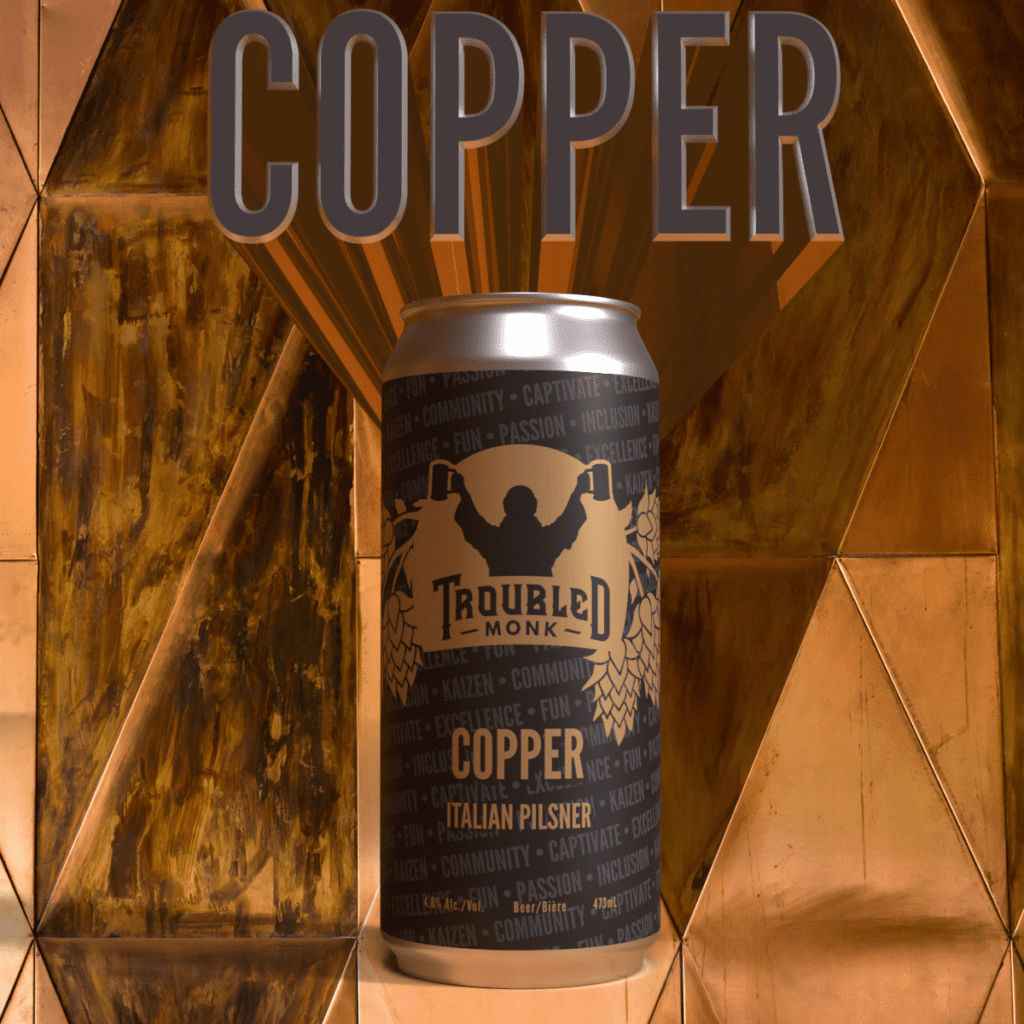 Lucky 7 Anniversary | Copper Italian Pilsner - Troubled Monk Brewery