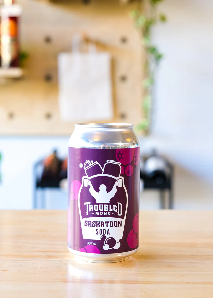 Saskatoon Soda - Troubled Monk Brewery