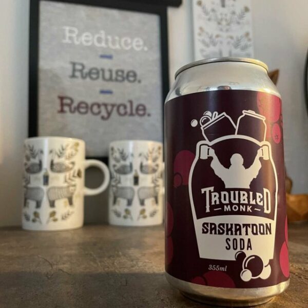Saskatoon Soda - Troubled Monk Brewery