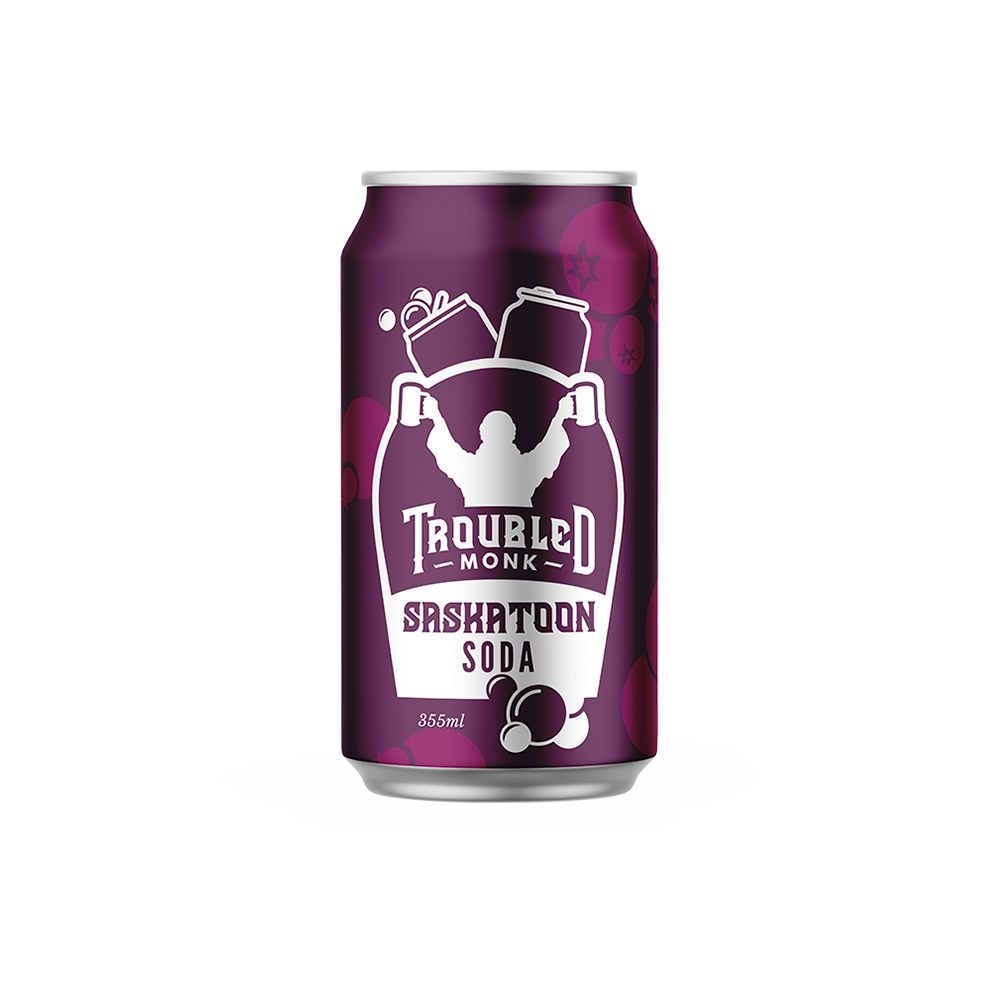 Saskatoon Soda - Troubled Monk Brewery